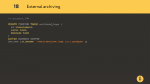 Data archiving and retention in PostgreSQL. Best practices for large datasets - Data Egret